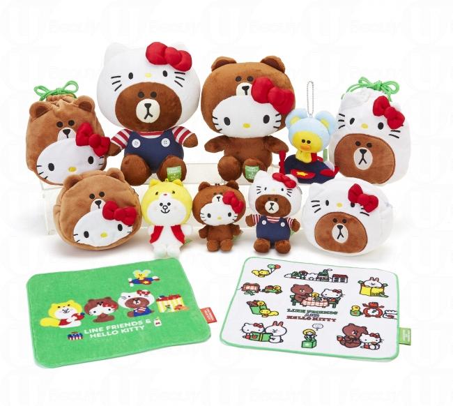 齊齊換裝！LINE FRIENDS & HELLO KITTY系列 | U Beauty