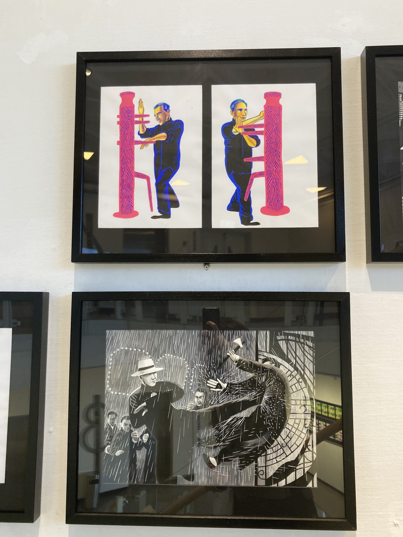 香港藝術中心變身武術迴廊 Rex Koo繪本作品展傳承功夫精神 | UHK 港生活