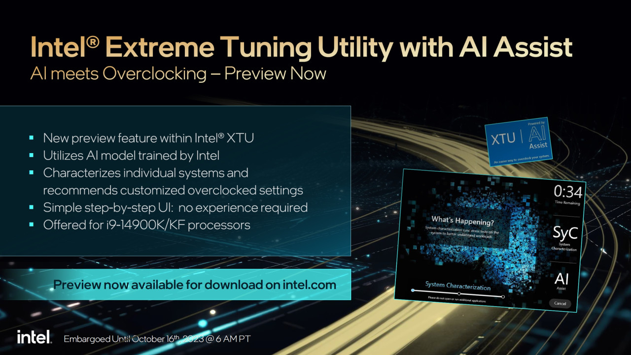 Intel 發布第 14 代 Core 處理器！引入 AI 自動超頻、效能優化！ | ezone