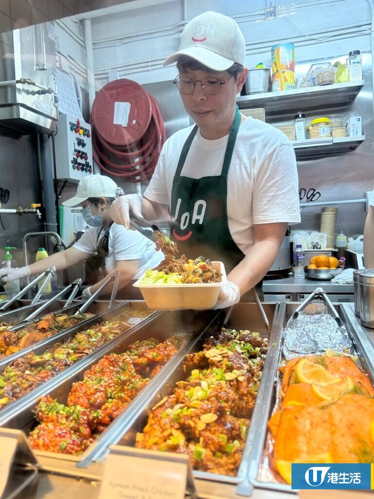 中環新開韓式兩餸飯店JOA $68足料辣炒豬肉／韓式炸雞 | U Food