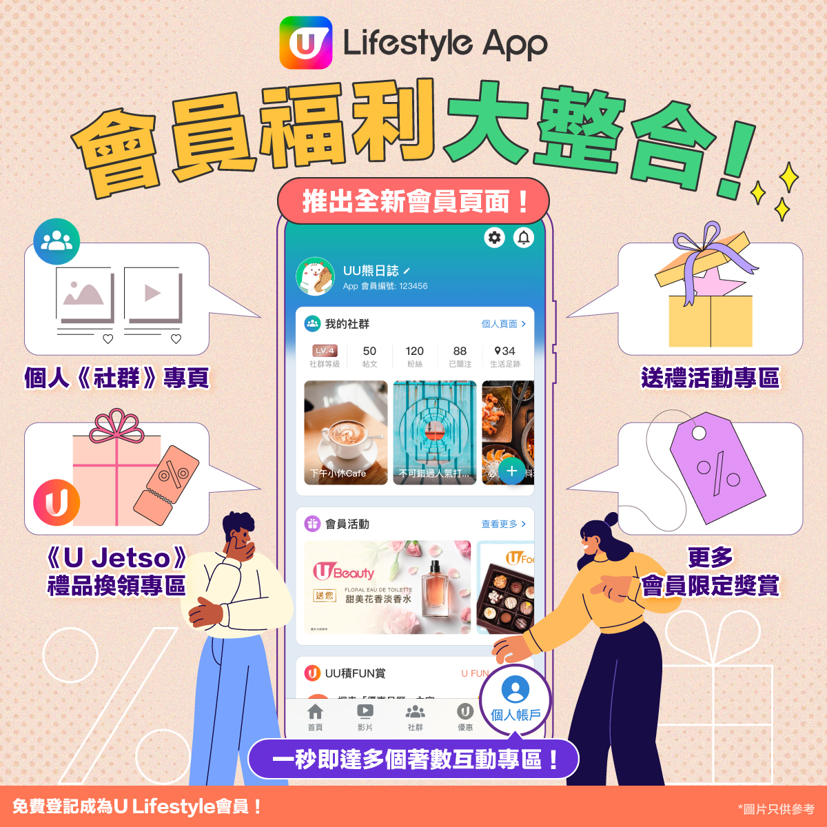 【會員福利大整合】一秒即達多個U Lifestyle App著數互動專區！ | UHK 港生活