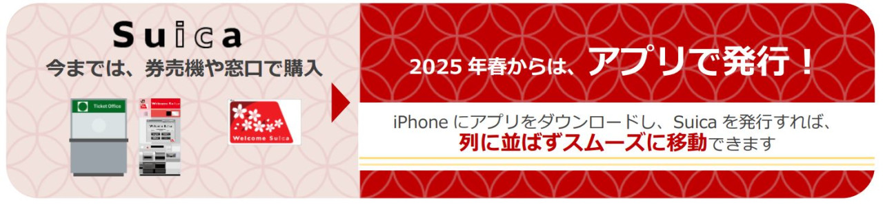 JR東日本Welcome Suica Mobile應用程式2025年上架 旅客專用App版西瓜卡有效期達180天 | U Travel
