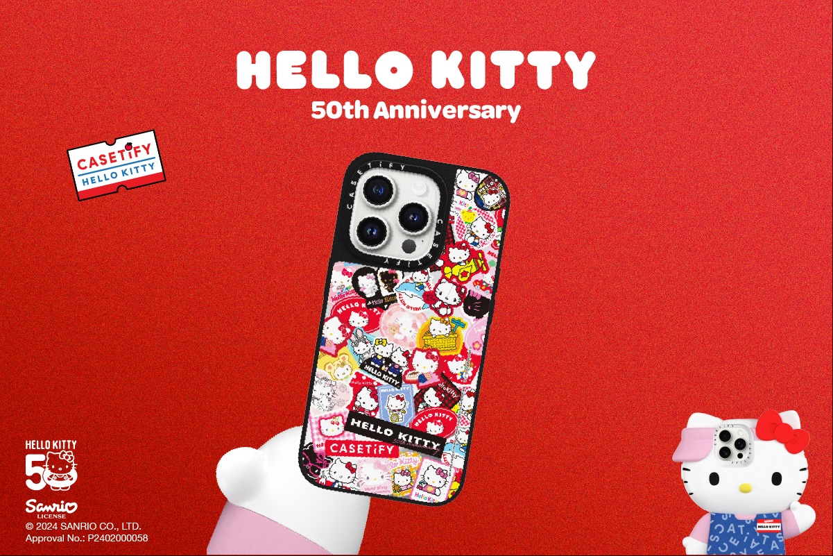CASETiFY x Hello Kitty 慶祝出道 50 年！將軍澳 PopCorn 特設限定快閃店 | ezone