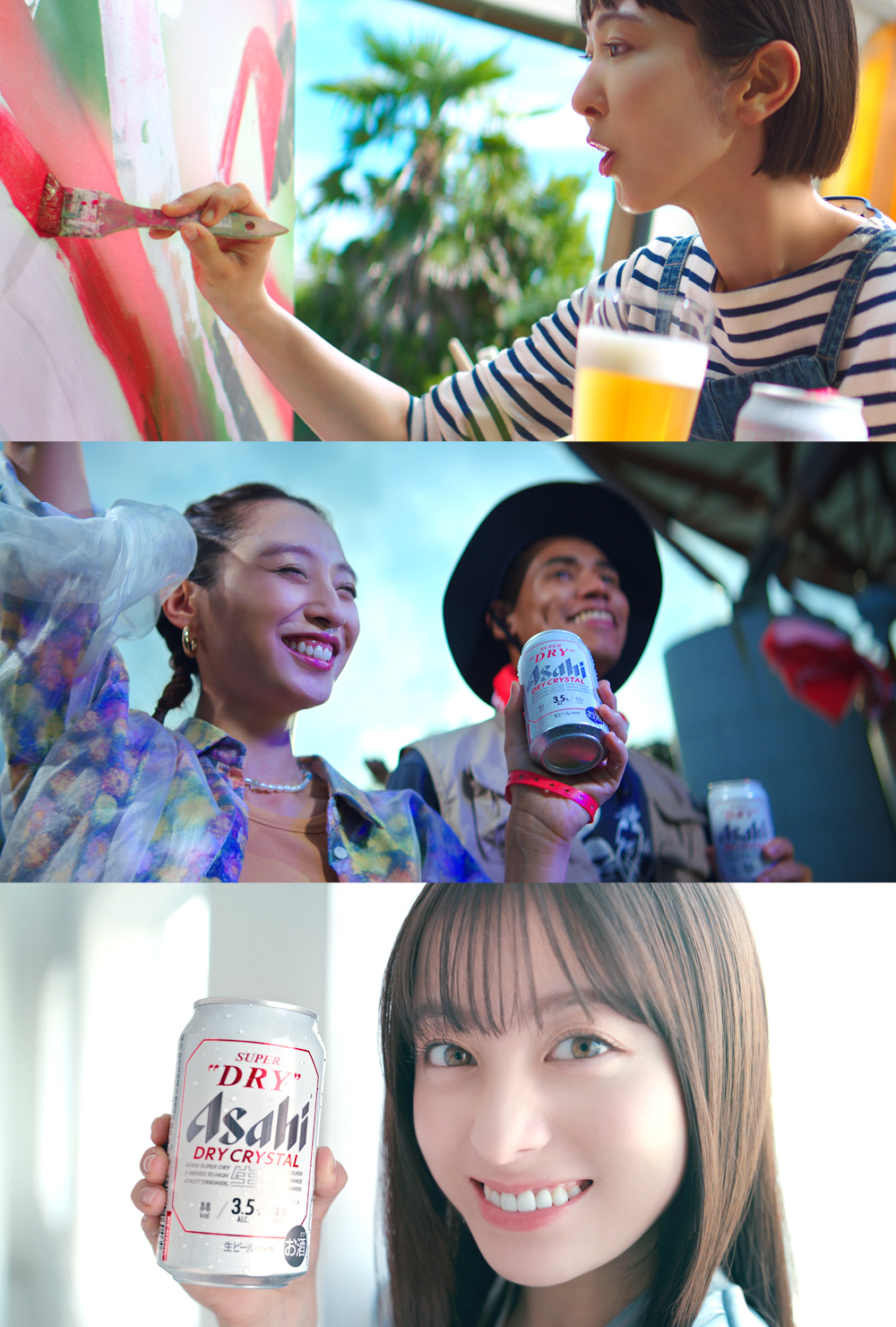 迎接東京微酒精潮流 與橋本環奈以全新Asahi Dry Crystal乾杯 感受滿滿Super Dry口感 | UHK 港生活