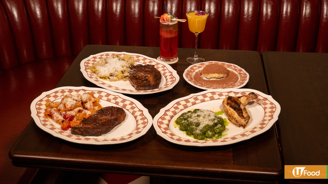 中環PMQ意大利餐廳Pasteako 復古裝潢下任食意粉！$188午餐有扒＋意粉＋甜品 | U Food