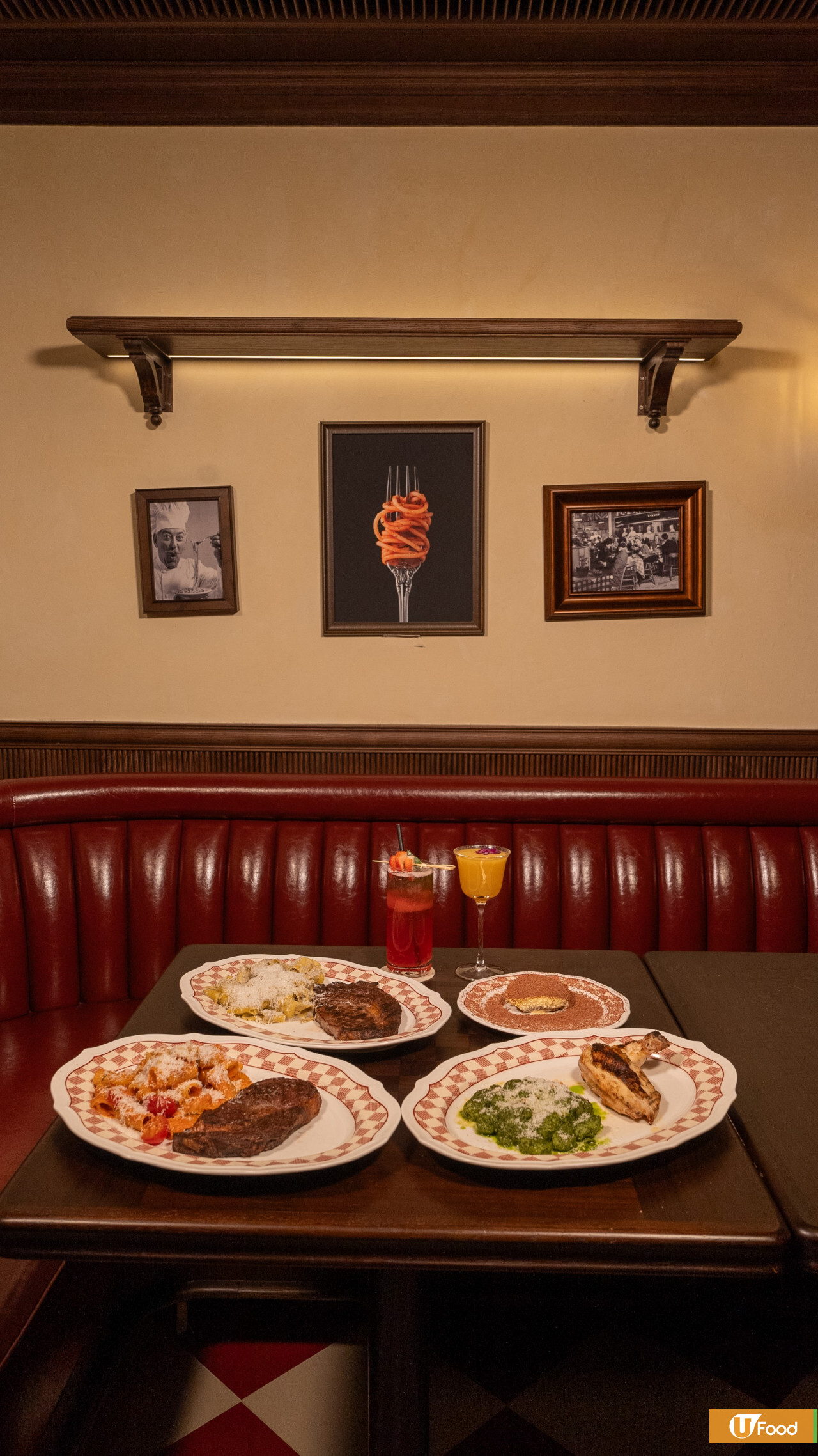 中環PMQ意大利餐廳Pasteako 復古裝潢下任食意粉！$188午餐有扒＋意粉＋甜品 | U Food