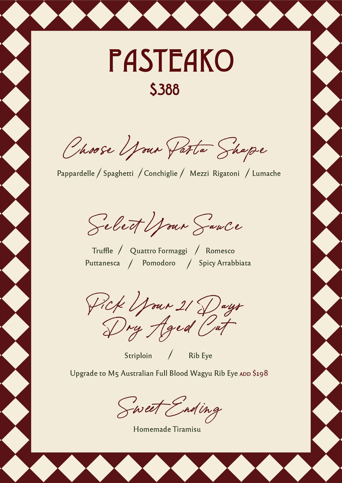 中環PMQ意大利餐廳Pasteako 復古裝潢下任食意粉！$188午餐有扒＋意粉＋甜品 | U Food