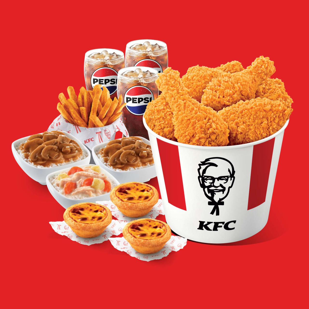 KFC x《進擊的巨人》｜脆濃朱古力葡撻回歸！5大限時優惠 火腿脆卷買1送1／$50六件雞 | UHK 港生活