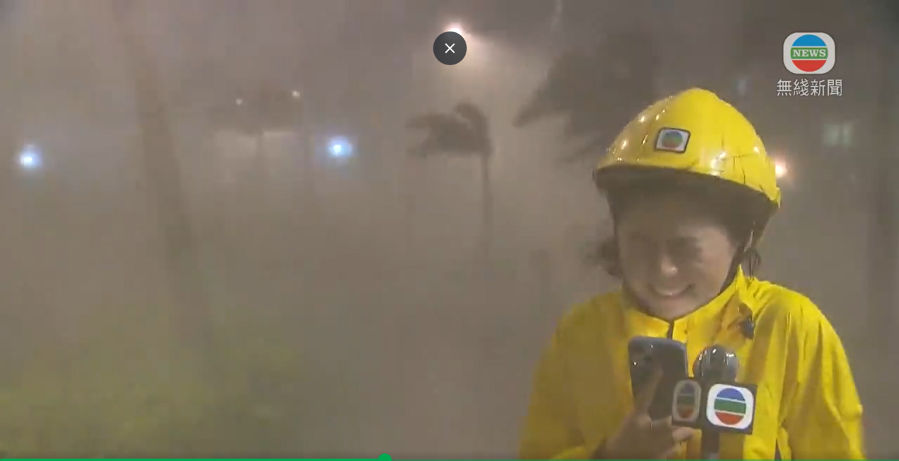 明珠台女記者陳尚萱Celine Chan直播意外講中文 短短24秒片段網上瘋傳 | UHK 港生活