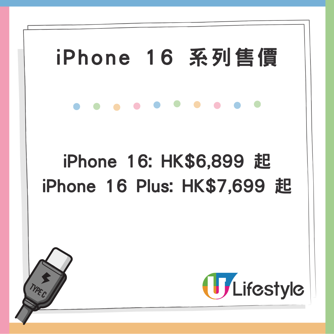 iPhone 16 系列 USB-C 傳輸規格曝光 iPhone 16 Pro 想得最高速傳輸首先要有… | ezone