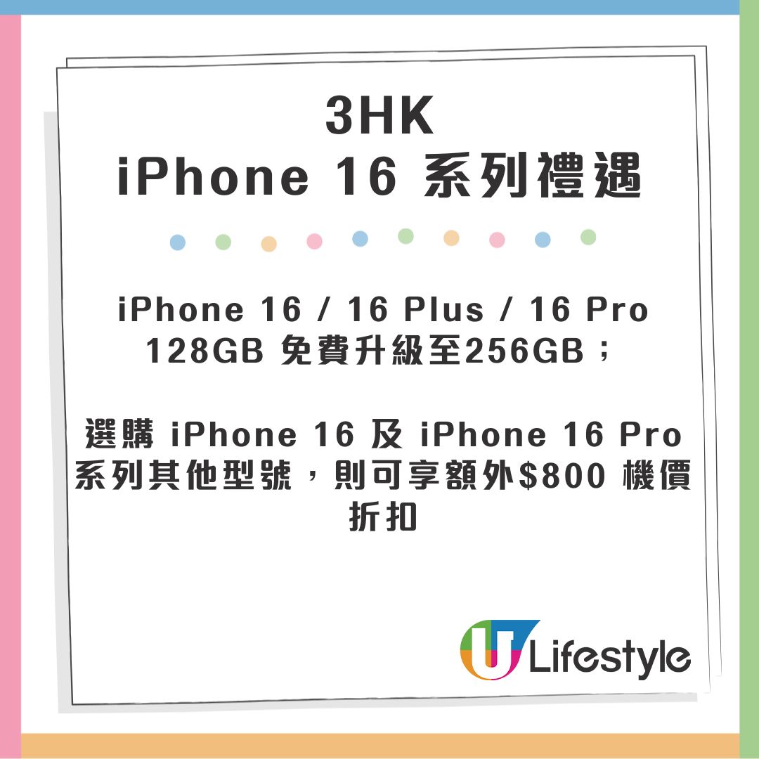 3HK、SUPREME開放iPhone 16系列預訂！儲存空間免費升級、享逾HK$10,000禮遇兩台優惠比較 | ezone