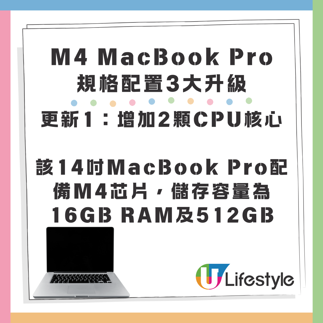 M4 MacBook Pro包裝多圖曝光 規格配置3大升級 會有新顏色？ | ezone