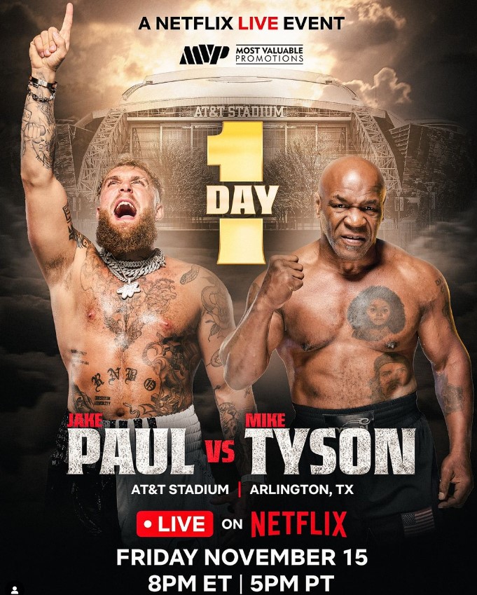 Netflix 出奇招！進軍體育直播 Jake Paul vs. Mike Tyson 拳王對決 9 點開戰 | ezone