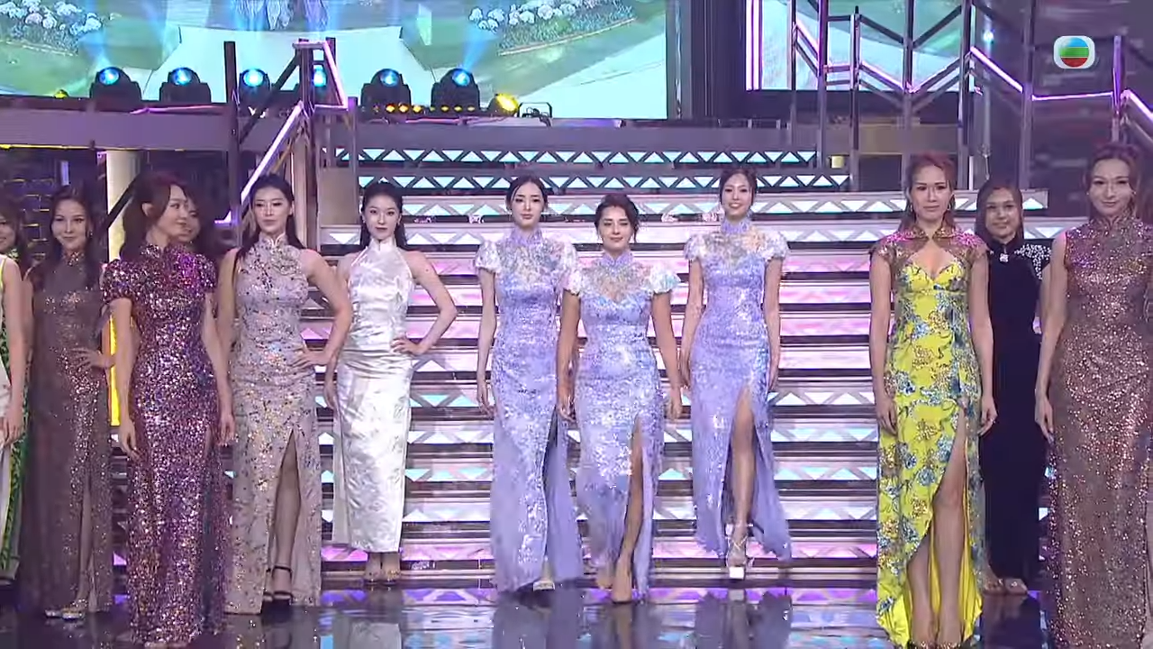 TVB台慶2024｜逾40位歷屆港姐列陣傾巢而出 高海寧蔡思貝復刻當年參選旗袍look | UHK 港生活