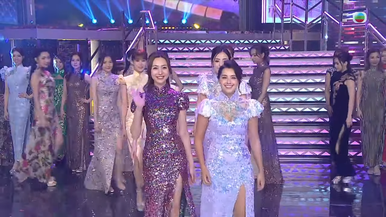 TVB台慶2024｜逾40位歷屆港姐列陣傾巢而出 高海寧蔡思貝復刻當年參選旗袍look | UHK 港生活