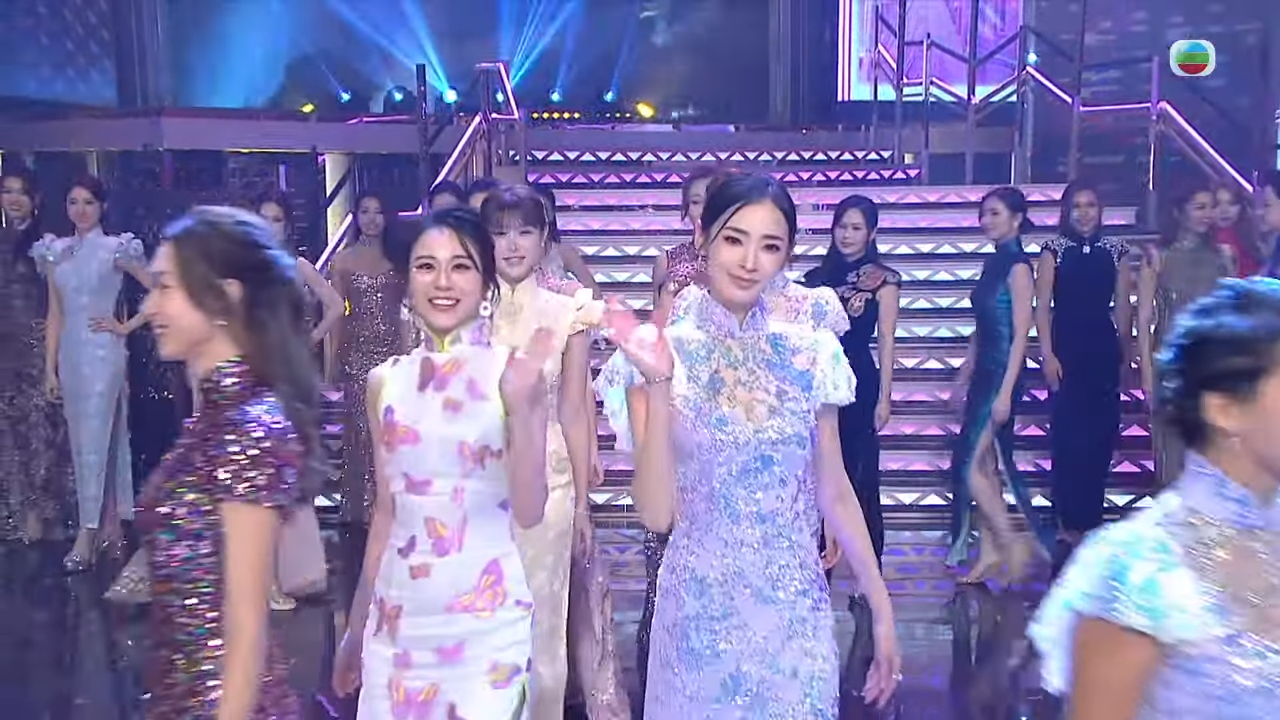 TVB台慶2024｜逾40位歷屆港姐列陣傾巢而出 高海寧蔡思貝復刻當年參選旗袍look | UHK 港生活