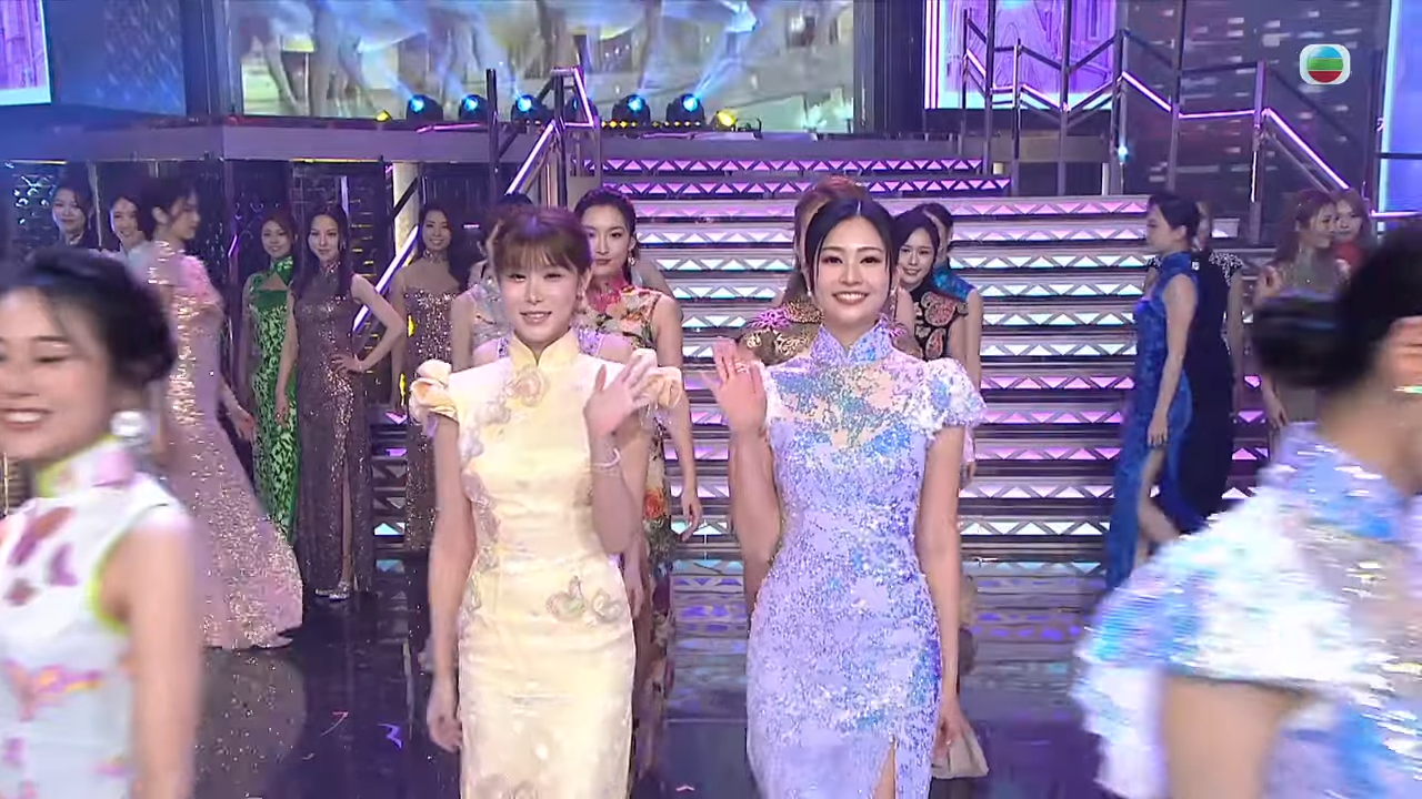 TVB台慶2024｜逾40位歷屆港姐列陣傾巢而出 高海寧蔡思貝復刻當年參選旗袍look | UHK 港生活