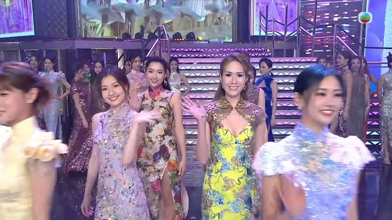 TVB台慶2024｜逾40位歷屆港姐列陣傾巢而出 高海寧蔡思貝復刻當年參選旗袍look | UHK 港生活