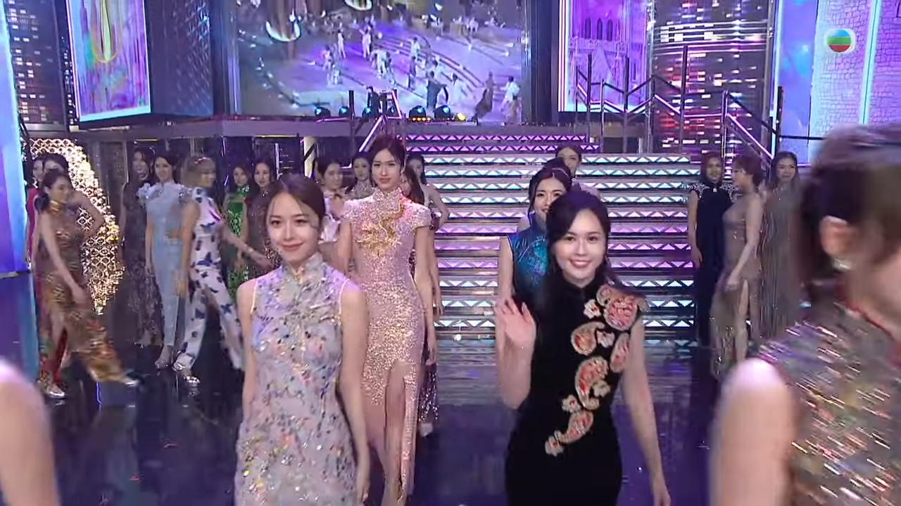 TVB台慶2024｜逾40位歷屆港姐列陣傾巢而出 高海寧蔡思貝復刻當年參選旗袍look | UHK 港生活