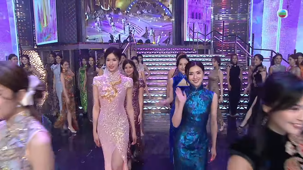 TVB台慶2024｜逾40位歷屆港姐列陣傾巢而出 高海寧蔡思貝復刻當年參選旗袍look | UHK 港生活