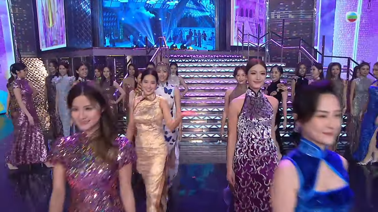 TVB台慶2024｜逾40位歷屆港姐列陣傾巢而出 高海寧蔡思貝復刻當年參選旗袍look | UHK 港生活