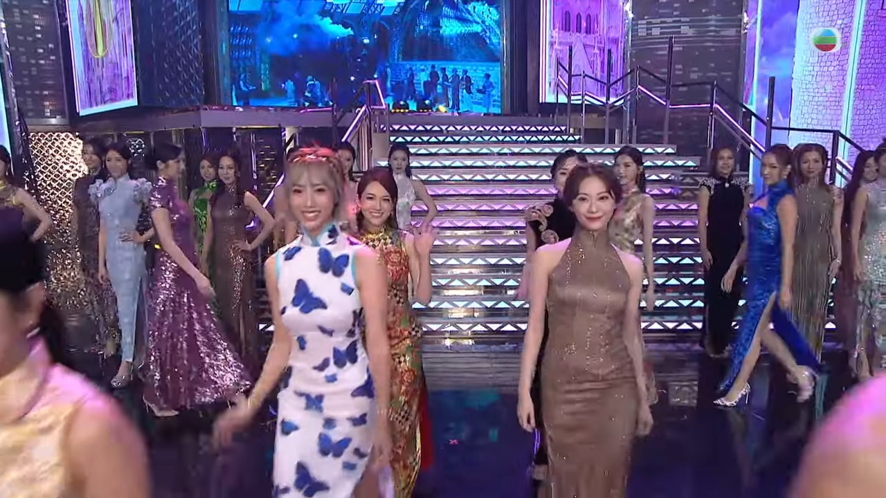 TVB台慶2024｜逾40位歷屆港姐列陣傾巢而出 高海寧蔡思貝復刻當年參選旗袍look | UHK 港生活