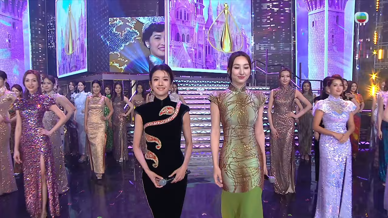TVB台慶2024｜逾40位歷屆港姐列陣傾巢而出 高海寧蔡思貝復刻當年參選旗袍look | UHK 港生活