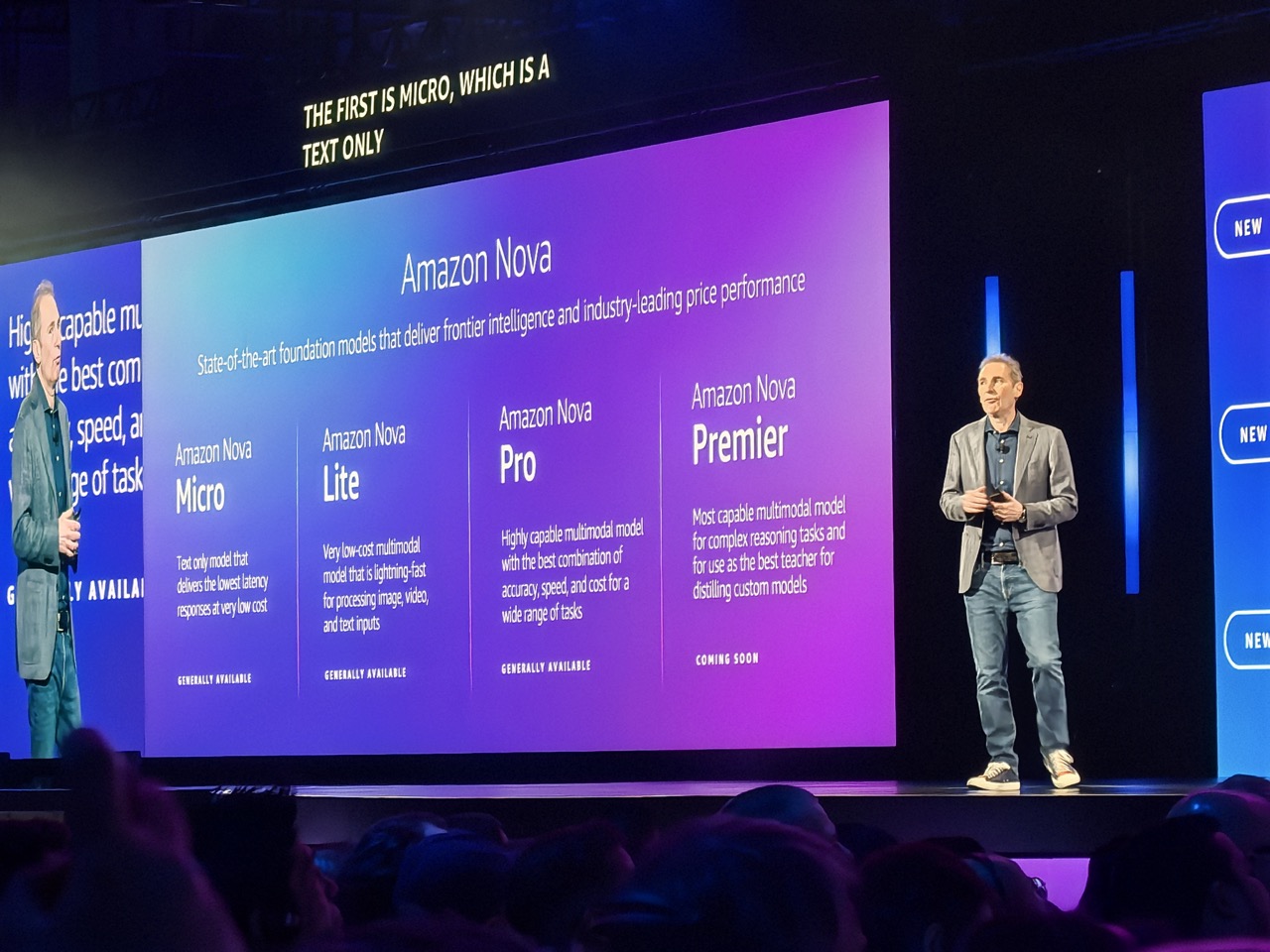 AWS re:Invent 2024｜AWS全新基礎模型Amazon Nova系列來襲 支援圖像、影片、語音生成 | ezone