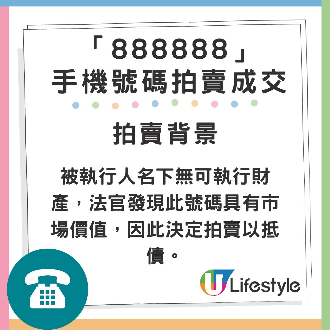 內地「888888」手機號碼拍賣成交 買家笑言「慳一半有多」 | ezone