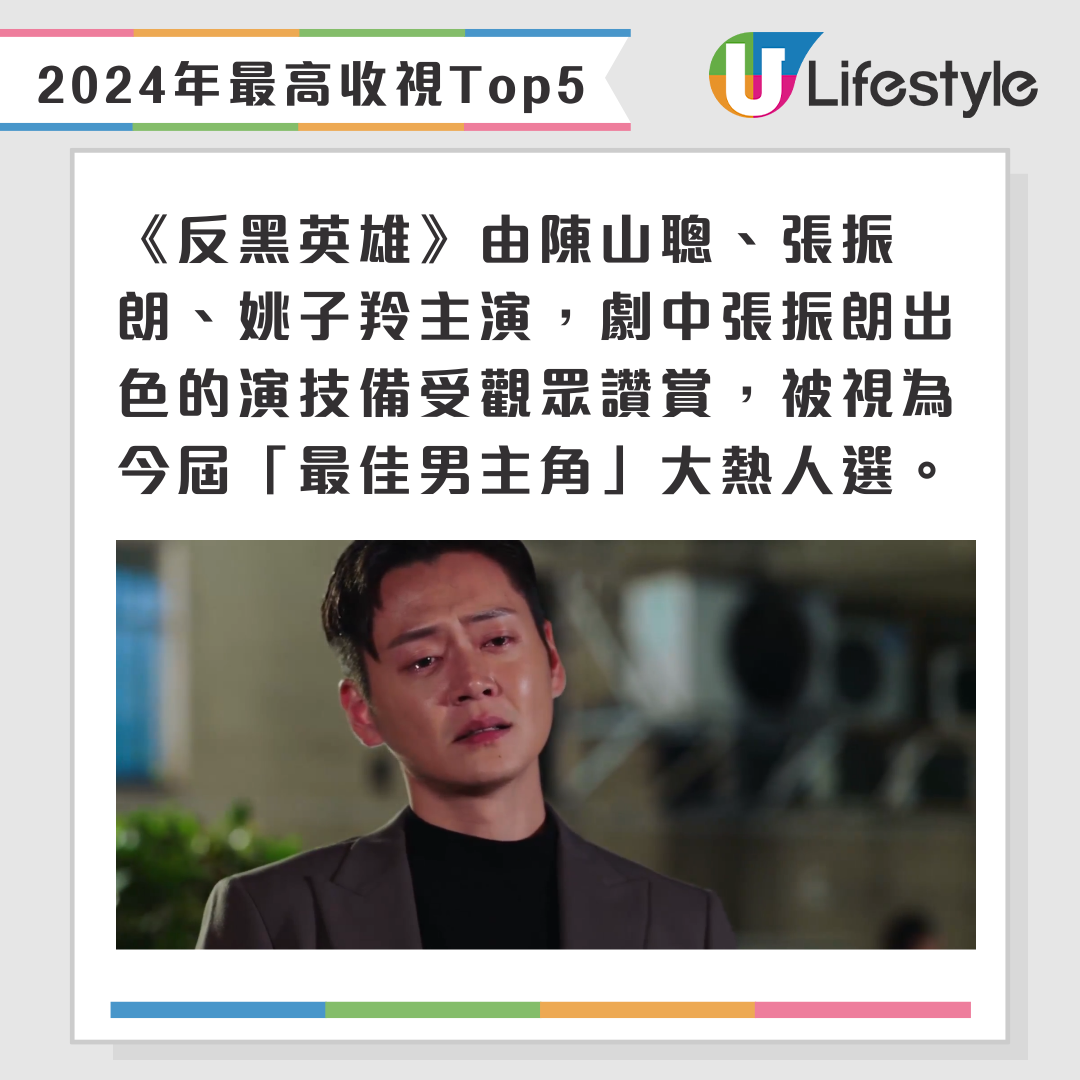 盤點2024年TVB劇集最高收視頭五位！冠軍最大卡士 第二位估唔到係... | UHK 港生活