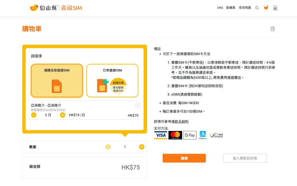實試｜＄28超抵玩！「真．無限」台灣上網卡 高速任玩一買即用、便利店即時拎SIM | ezone