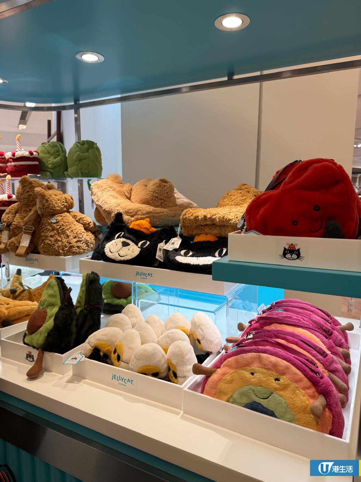 Jellycat 香港快閃店登陸銅鑼灣連卡佛！逾300款毛絨玩偶 即睇香港獨家限定款式 | UHK 港生活