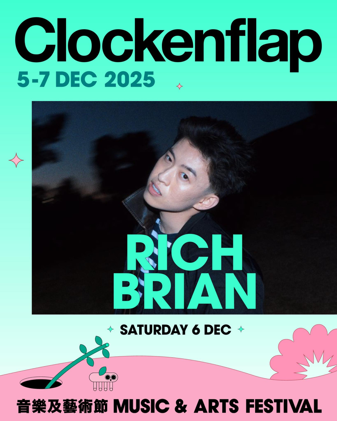 Clockenflap 2025︱Clockenflap 12.5-7回歸中環海濱 即睇首輪演出名單！票價／演出資訊／開售日期（不斷更新） | UHK 港生活