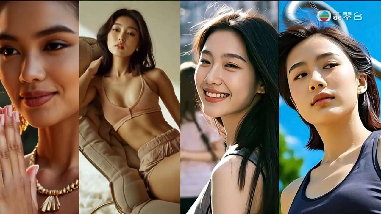 與真人互動‧海外拍外景！TVB《2025第一屆亞洲AI小姐競選》震撼登場、AI選美參戰真人騷！ | ezone