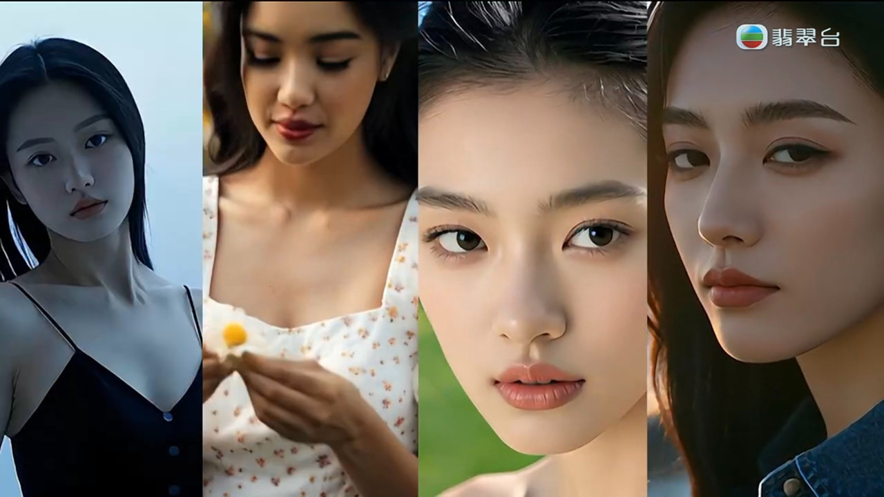 與真人互動‧海外拍外景！TVB《2025第一屆亞洲AI小姐競選》震撼登場、AI選美參戰真人騷！ | ezone