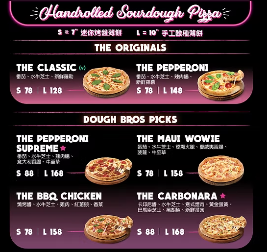 Dough Bros首度進軍北區開分店！$78起必食經典口味Pizza/爆醬冬甩 | UHK 港生活