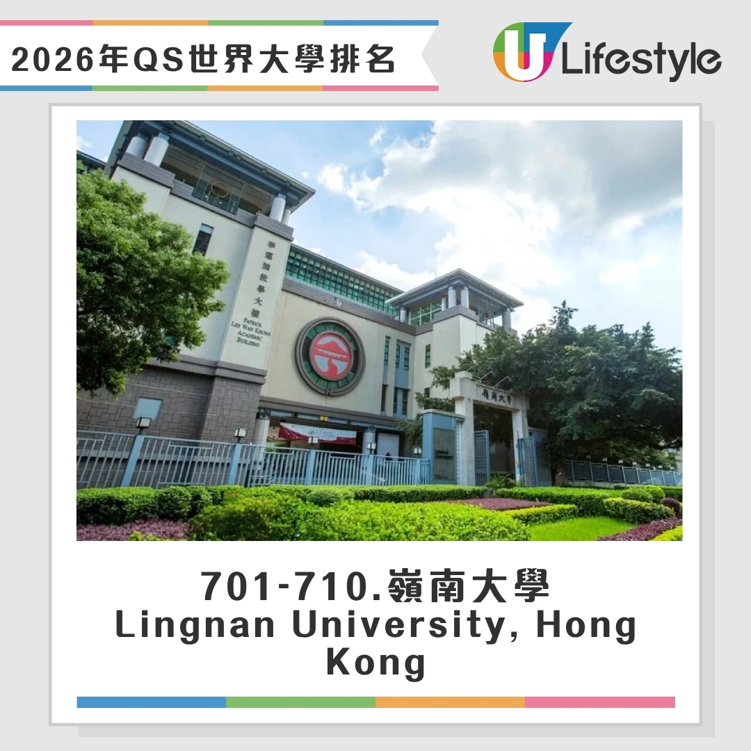 2026 QS世界大學排名丨最新全球大學排名出爐 本港多間院校排名升、港大創新高 | UHK 港生活