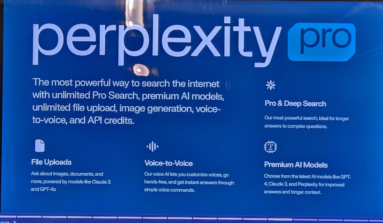 限時一招免費領Perplexity Pro 享全年高級訂閱服務 原價約200美元 | ezone