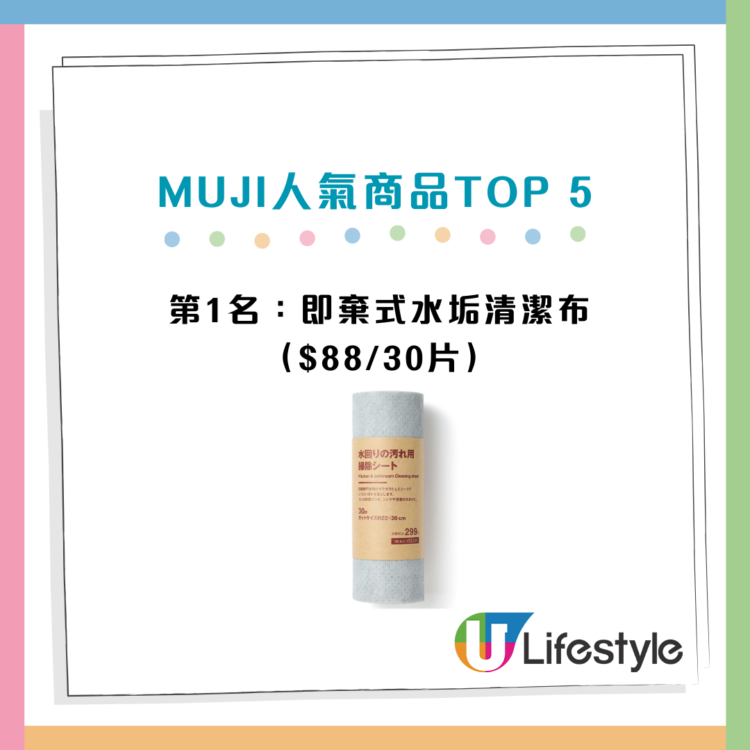 MUJI最新排行榜10大人氣日用品 木村拓哉力推去水垢神器登榜首 | UHK 港生活