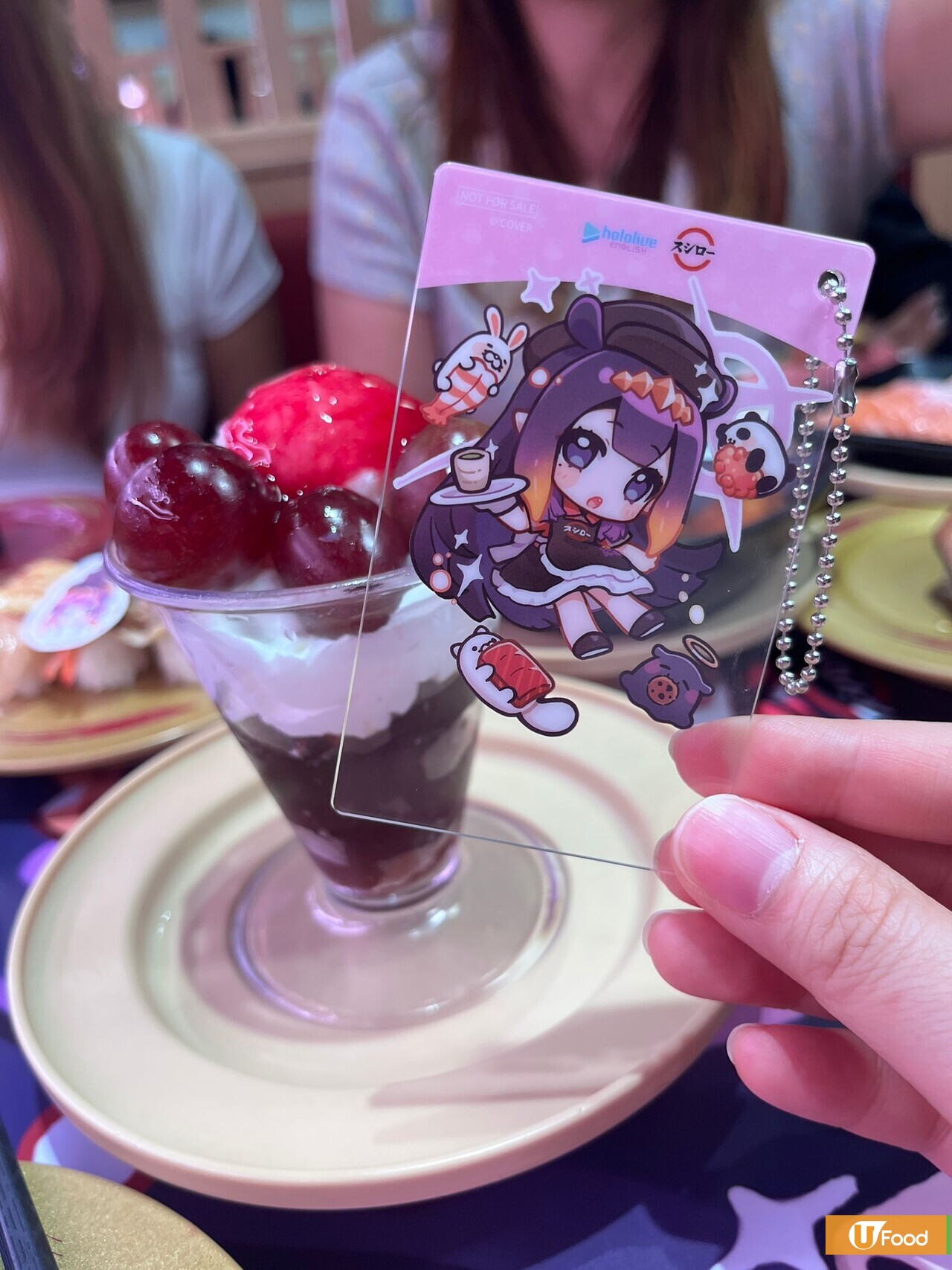 香港壽司郎Xhololive古神祭司Ina’nis！3間主題店+獨家周邊精品餐點 | U Food