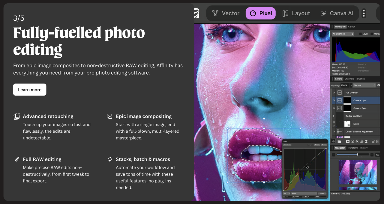 Canva 推旗下設計軟體 Affinity 「完全免費、永久使用」挑戰 Adobe 高價訂閱模式！【附實測教學】 | ezone