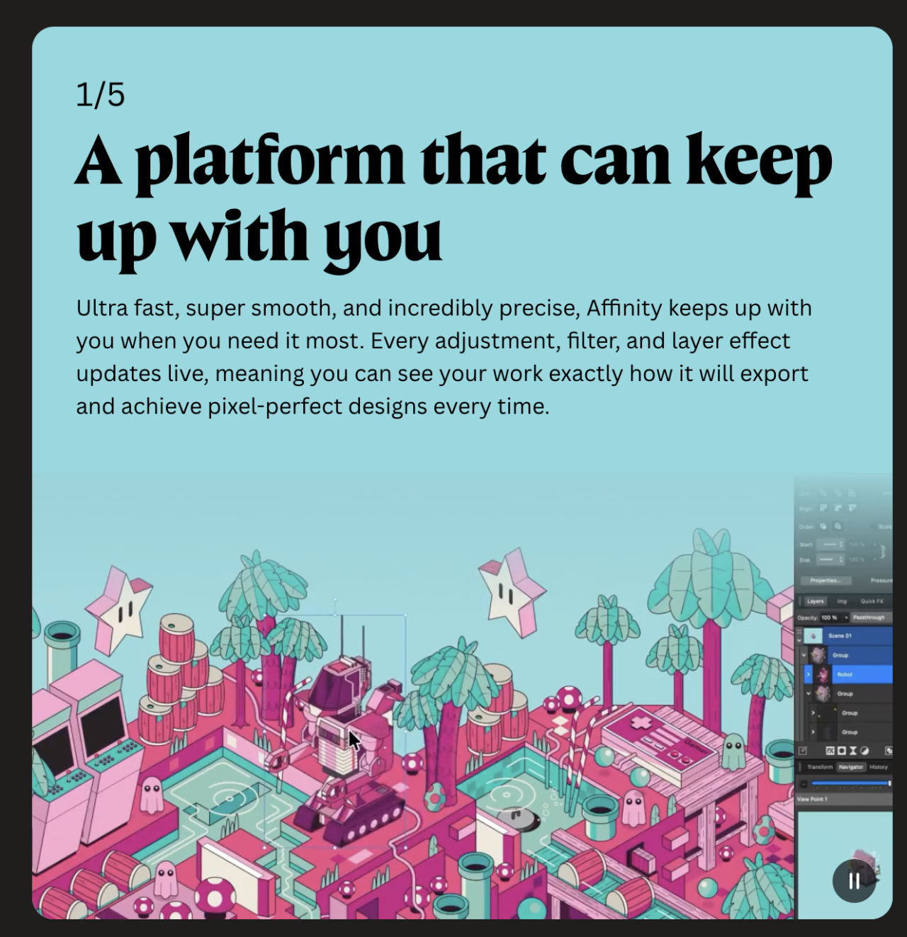Canva 推旗下設計軟體 Affinity 「完全免費、永久使用」挑戰 Adobe 高價訂閱模式！【附實測教學】 | ezone