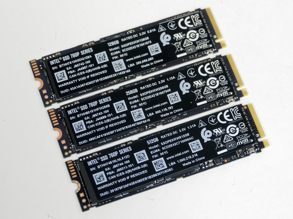 讀速 3,200MB/s！ Intel SSD 760p 火速賣街 | ezone