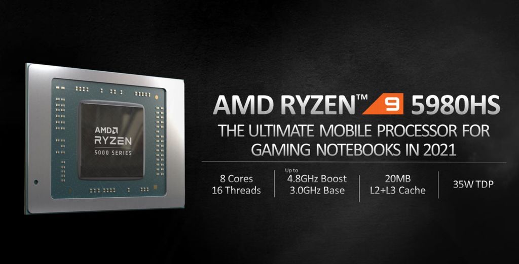 AMD 發布流動版 Ryzen 5000H 系列！Zen 3 架構‧最高 8 核心！ | ezone