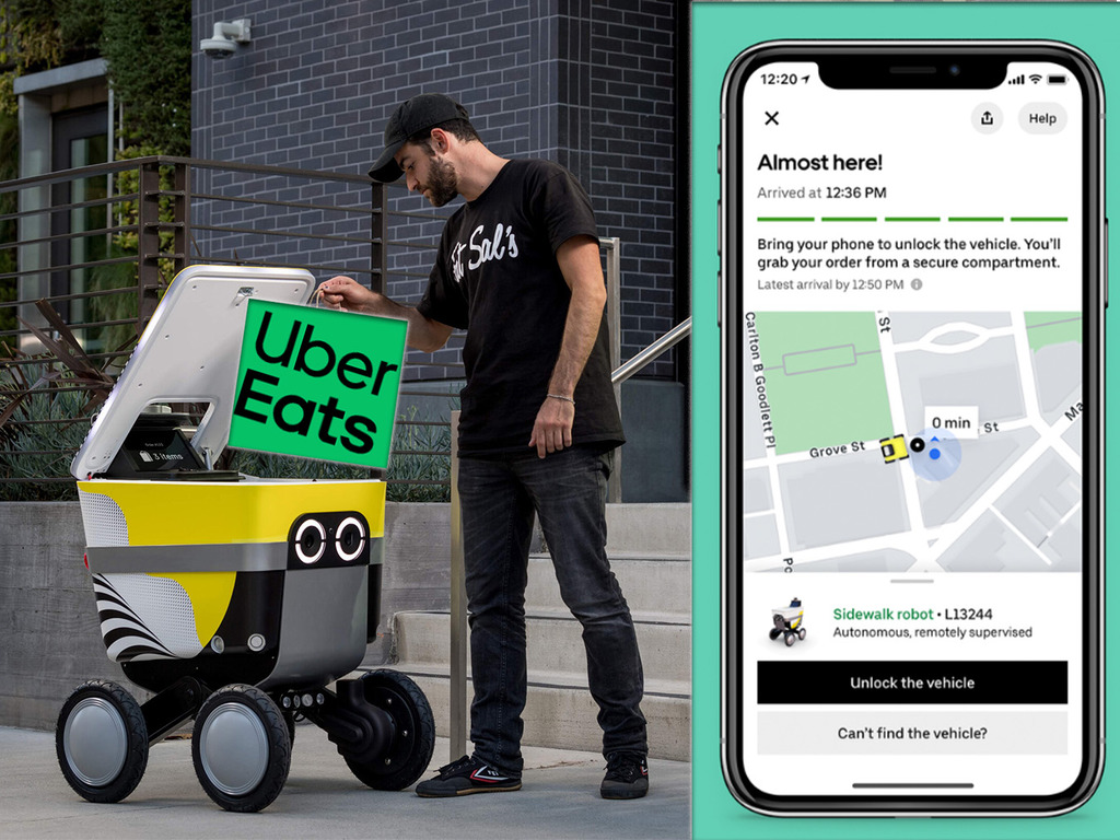 Uber Eats 與 Serve Robotics 合作 將於美國採用 2000 台機械人送餐 | ezone
