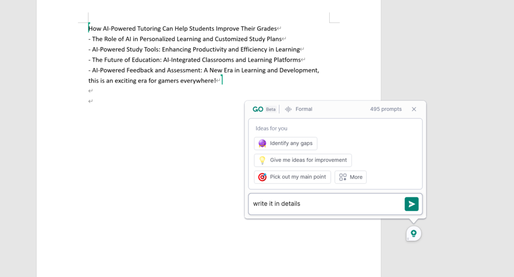 【AI教學】檢查 Grammar 更可生成文章 一文速看 Grammarly GO 5 大文書功能 | ezone