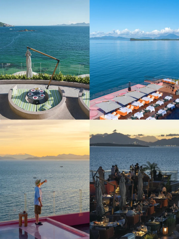 深圳南澳懸崖海景餐廳「苫也 Sanyea」 絕美日落靚景/水池圓形卡座/打卡旋轉樓梯 | U Travel