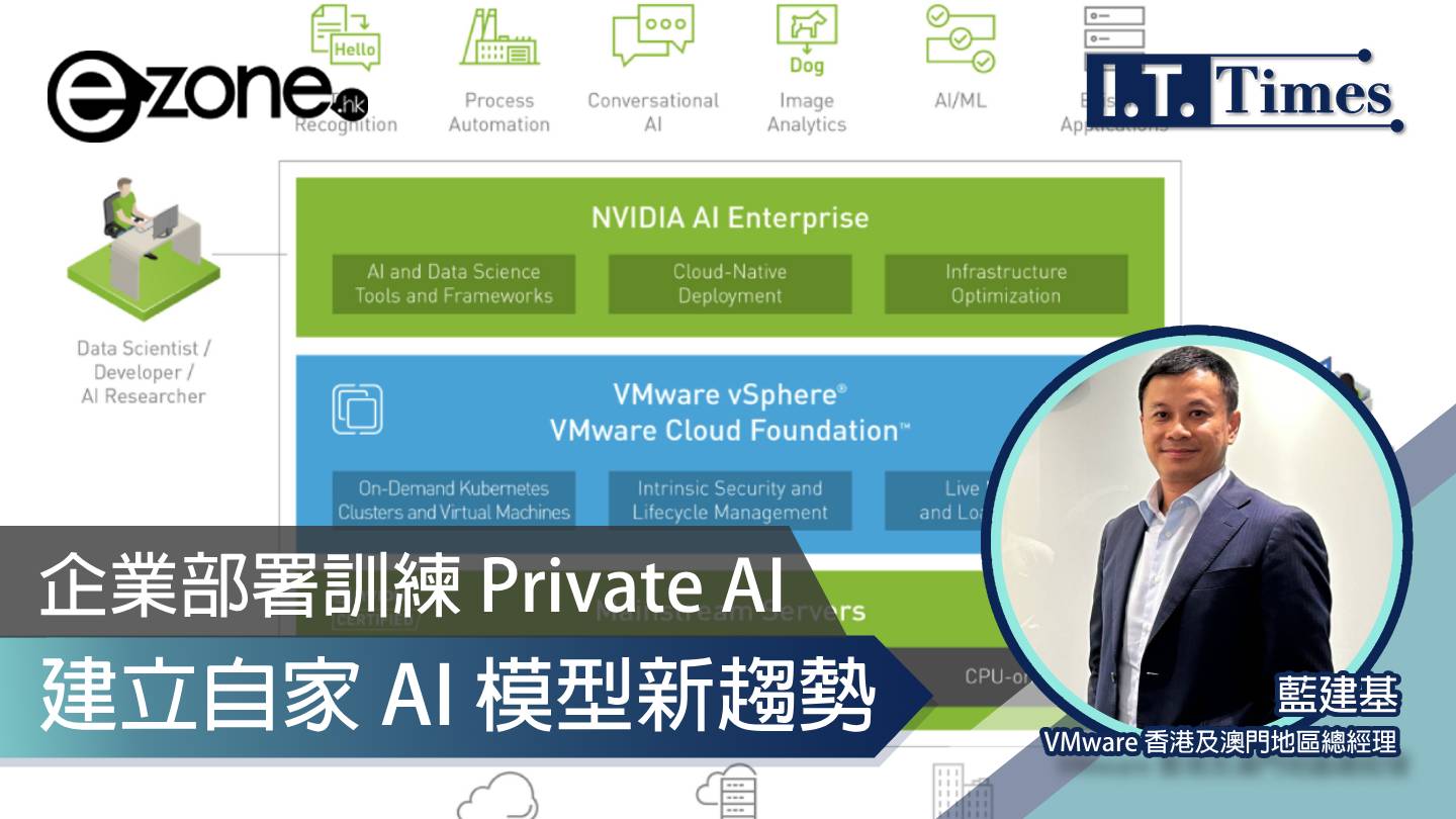 企業部署訓練 Private AI 建立自家 AI 模型新趨勢 - ezone.hk - IT Times - AI 策略 - D231026