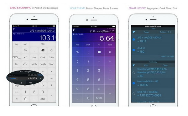全能計算器 CALC Swift 滿足專業運算要求！ | ezone