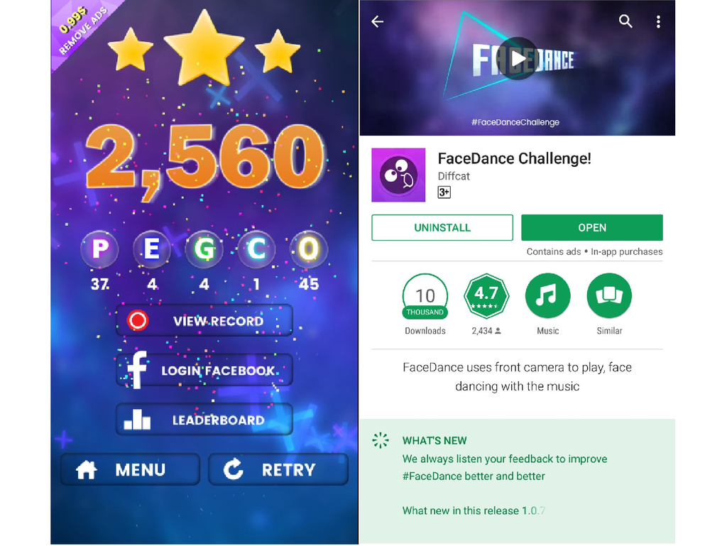 FaceDance Challenge 面容扭曲玩 Game | ezone